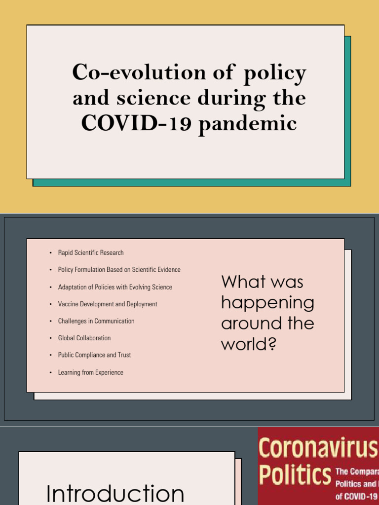 Co-evolution of policy and science during the COVID-19 pandemic | PDF