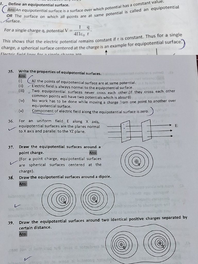 Equipotential Surface | PDF