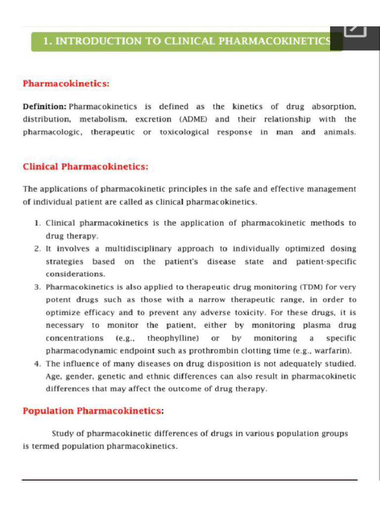 1.introduction To Clinical Pharmaceutics | PDF