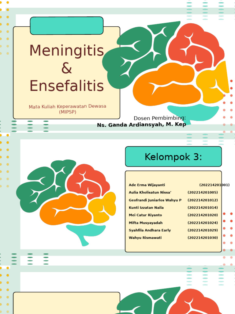 Meningitis Kel 3 Mi PSP | PDF