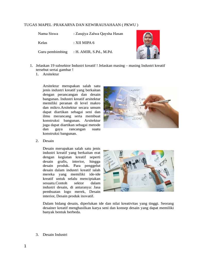 Tugas Pkwu Caca 44 | PDF