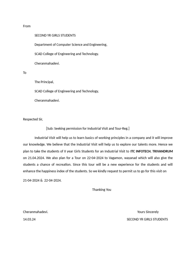 Iv Letter | PDF