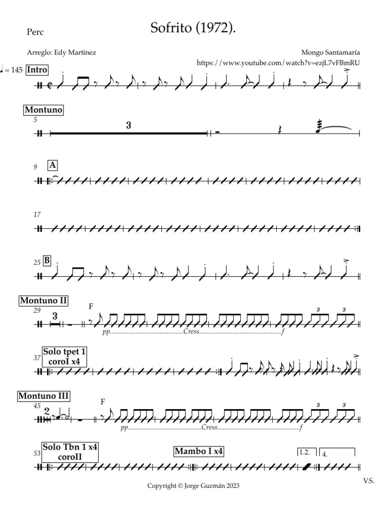 Sofrito 1972 PRIVILEGIO 2024 - Perc | PDF