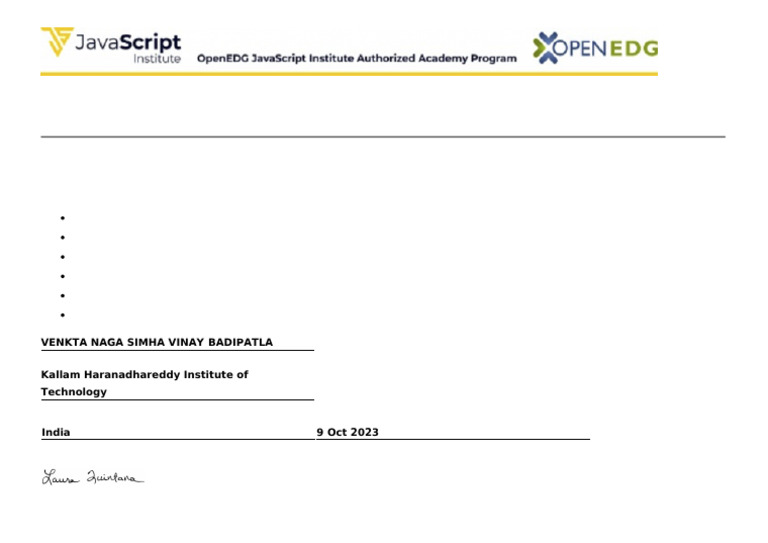 218X1A4205 KHIT AIML SOC III Certificate | PDF