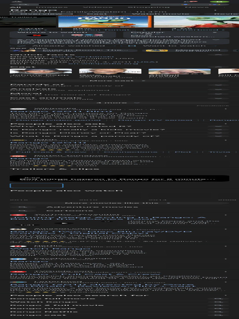 Rango - Google Search | PDF