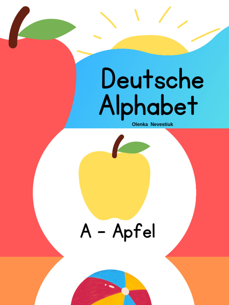 Deutsche Alphabet | PDF