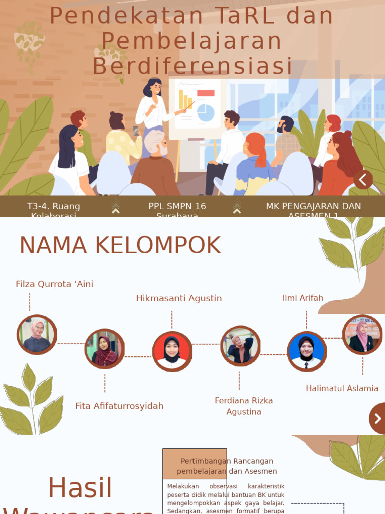 Pendekatan TaRL Dan Pembelajaran Berdiferensiasi | PDF