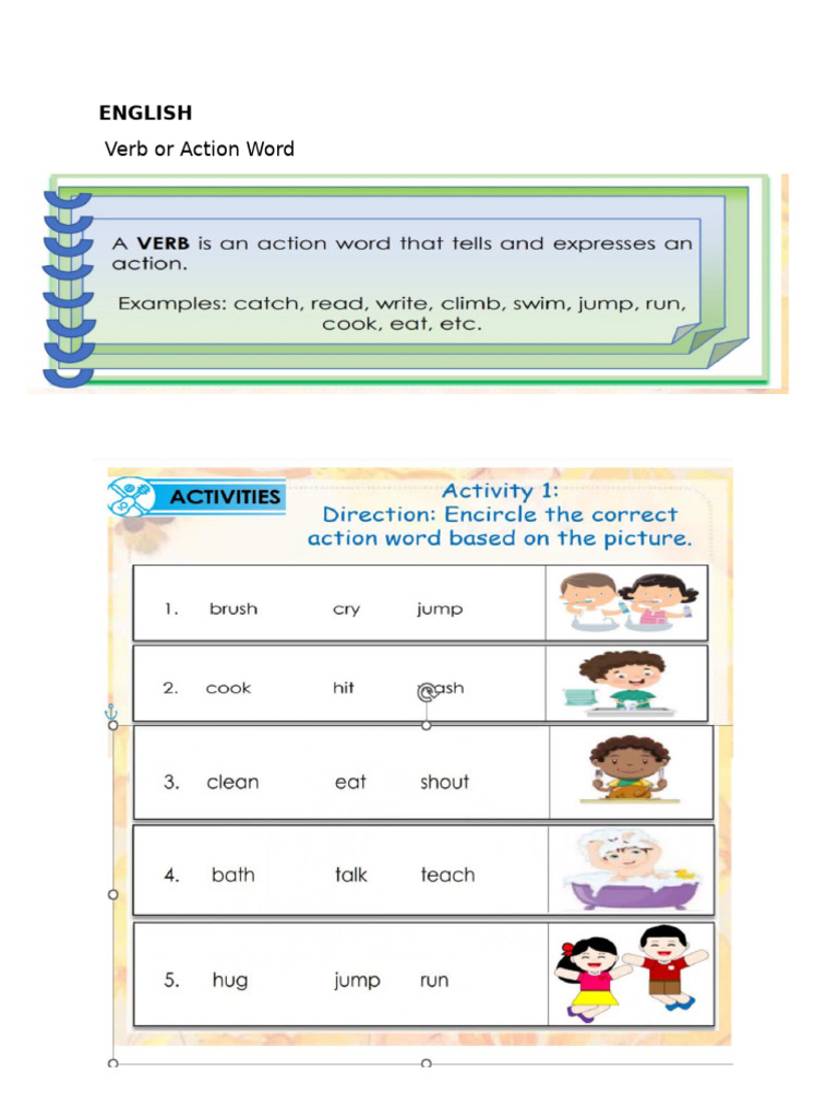 Action Word Asynchronous Sept. 23 | PDF