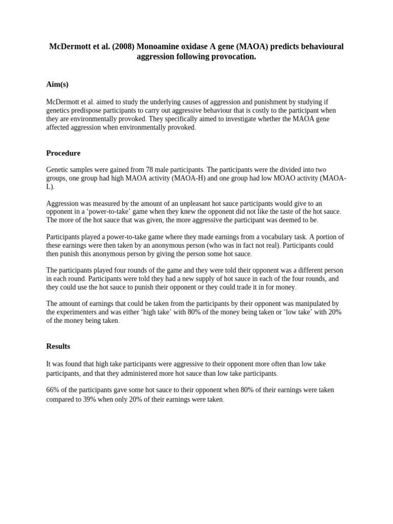 McDermott Et Al (2008) | PDF