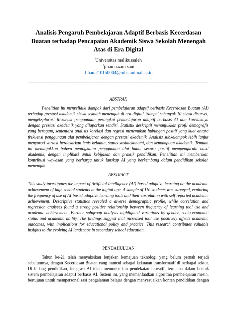 Kecerdasan Buatan | PDF