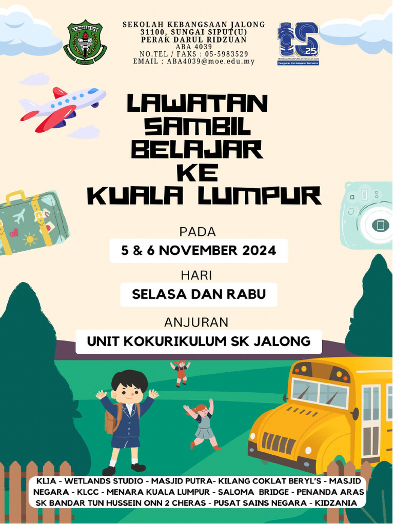 Kertas Kerja Lawatan Sambil Belajar | PDF