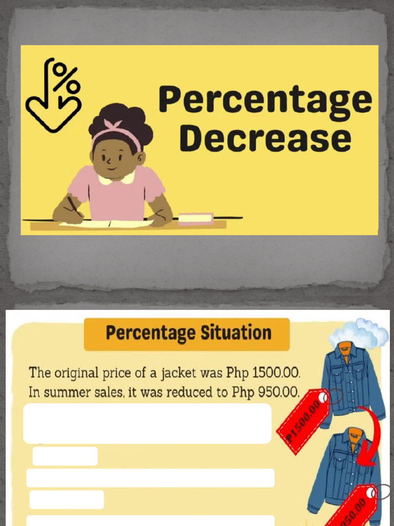 Percentage Decrease | PDF