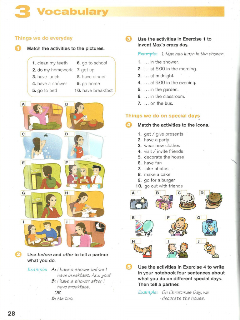 What's Up 1-Unit 3 | PDF