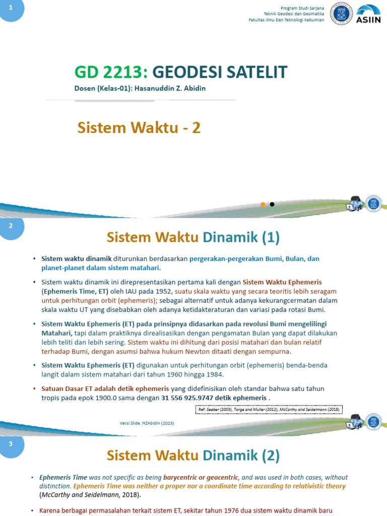 Geosat 2024 - 03b - Sistem Waktu - 2 | PDF