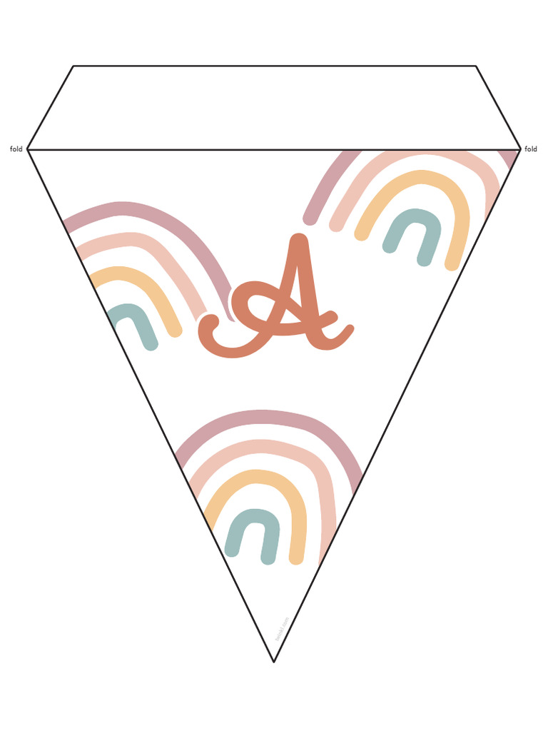 Alphabet Display Bunting | PDF