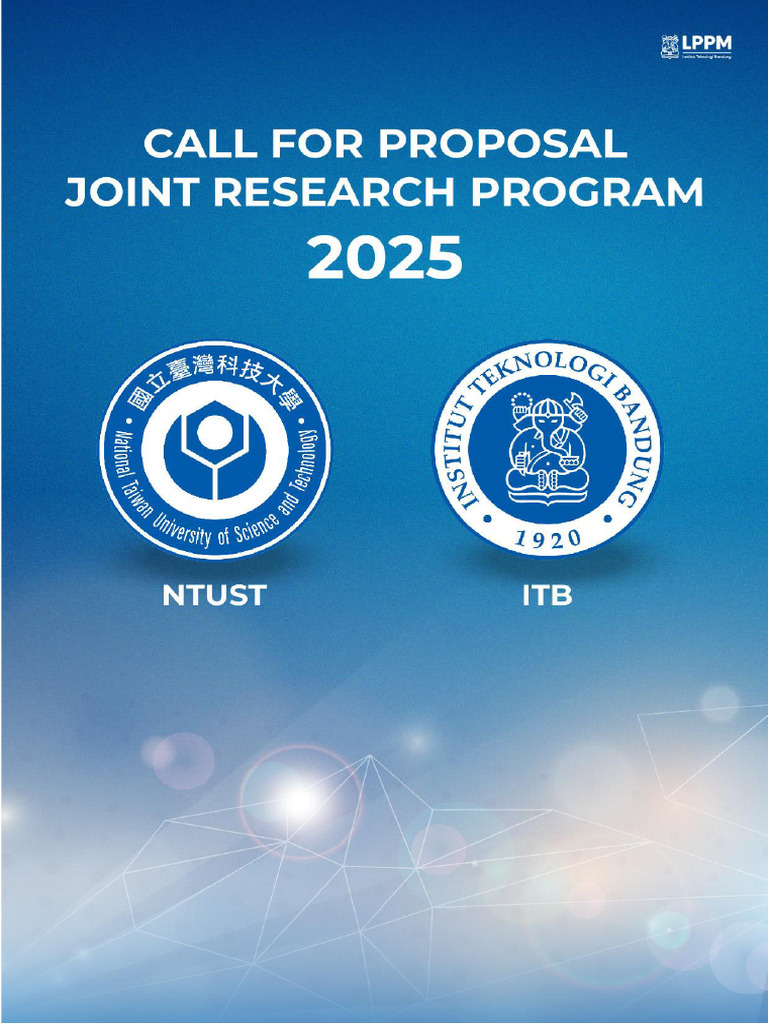 ITB-NTUST Joint Research | PDF