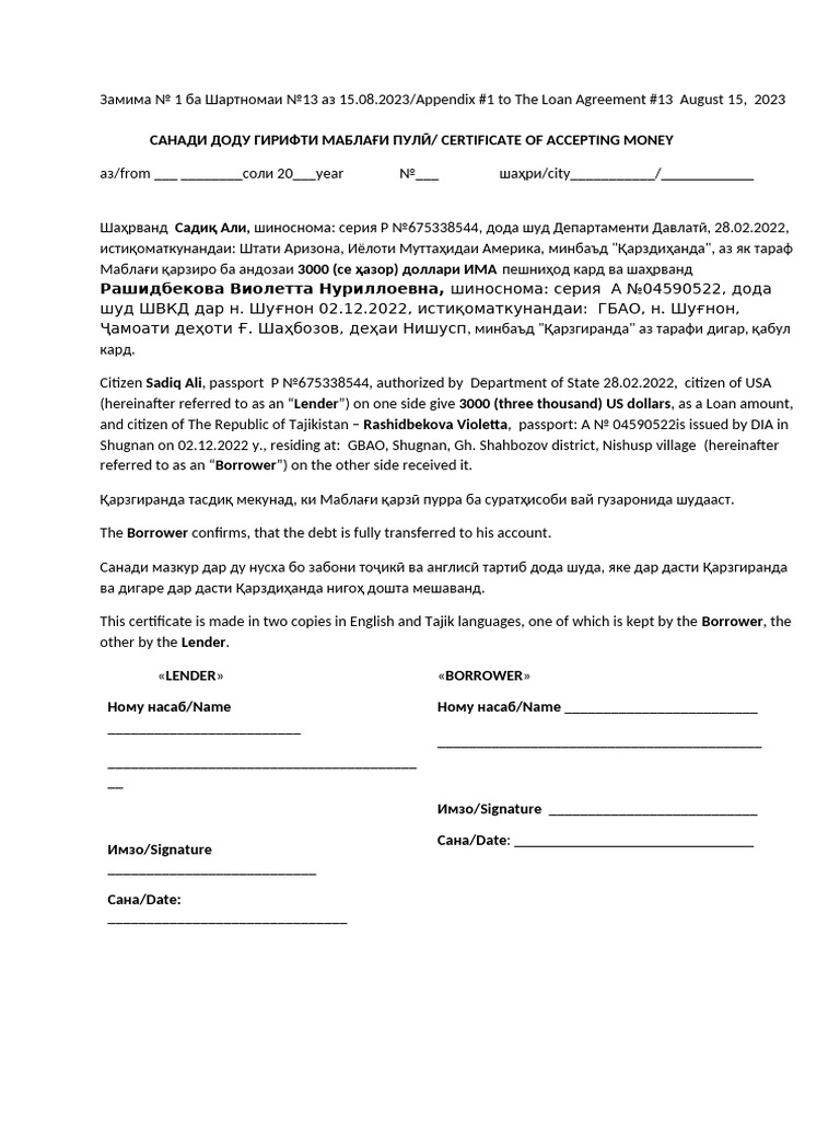 Apendix 1 Violetta | PDF