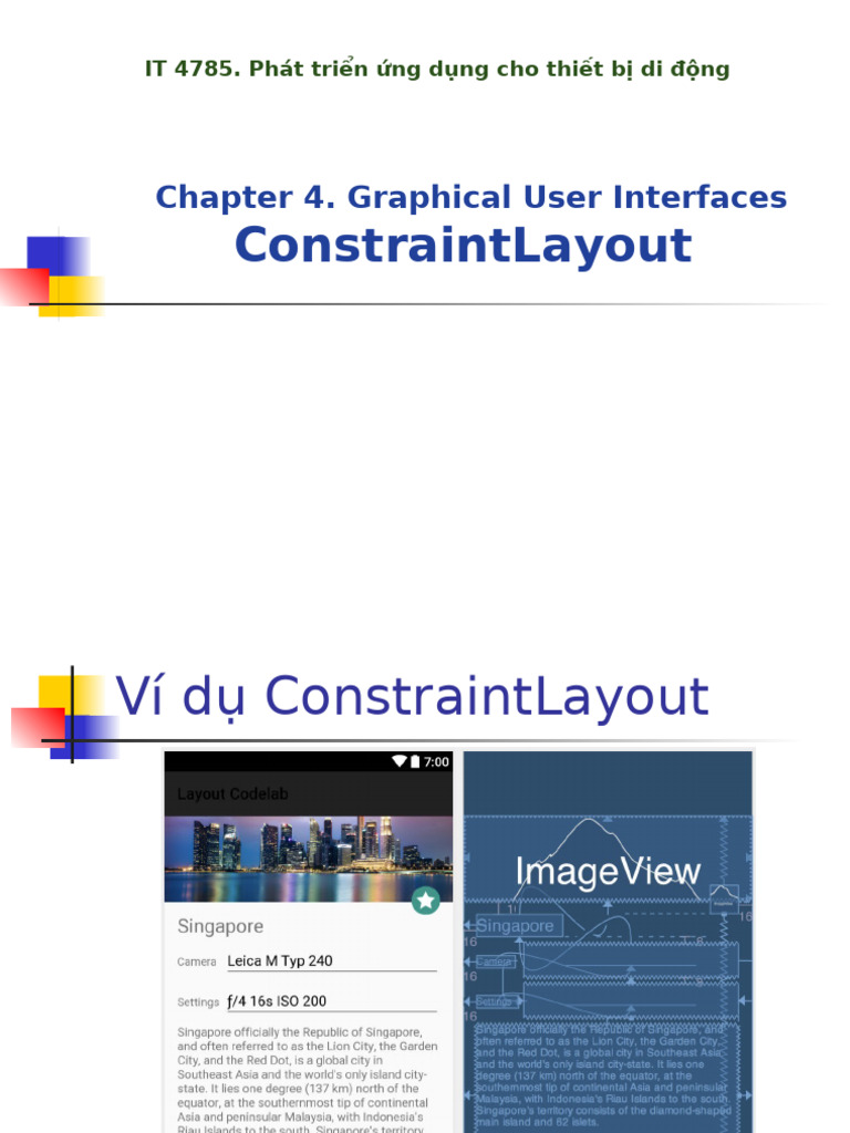 Chapter 1.3 - ConstraintLayout | PDF