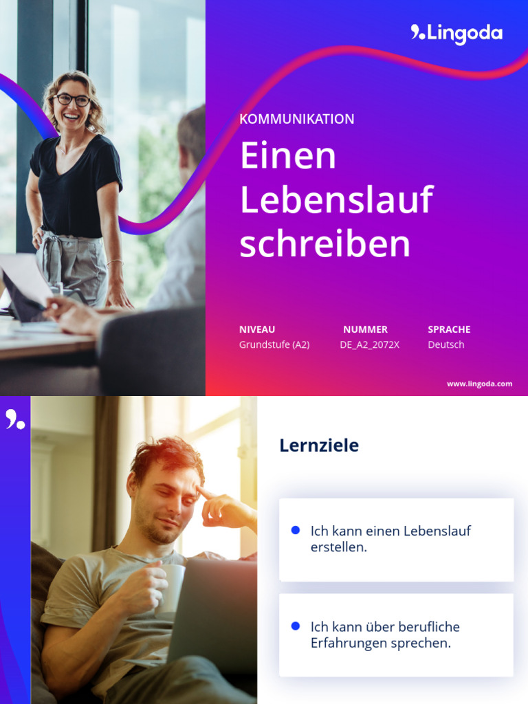 A2.2_Chapter 7_Writing a CV | PDF