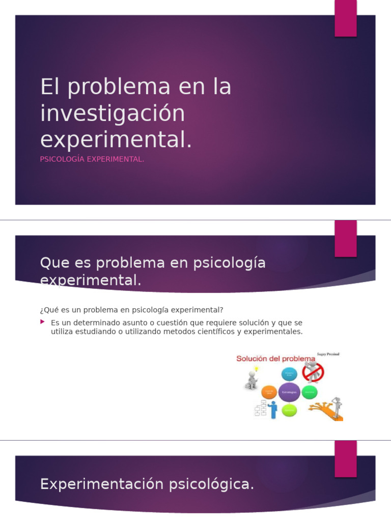 Psicología Experimental | PDF