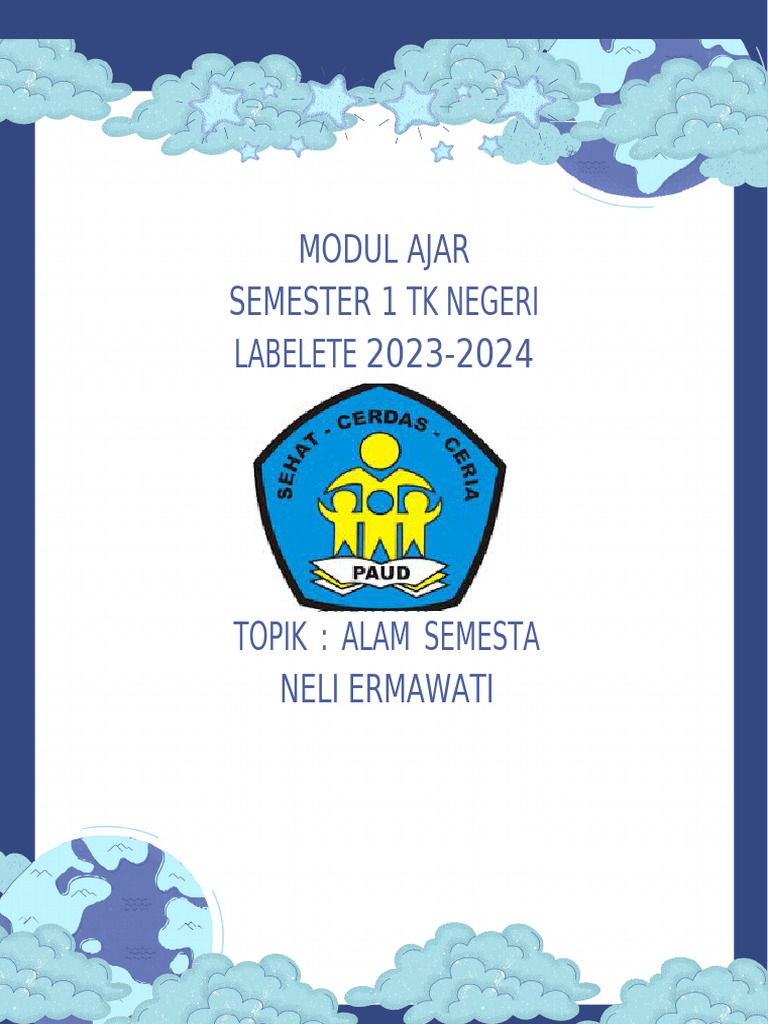 Modul Ajar Alam Semesta SMT 2 | PDF