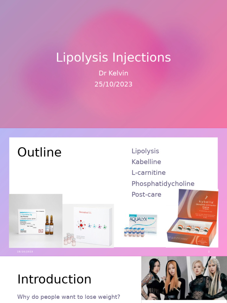 Lipolysis Injections | PDF