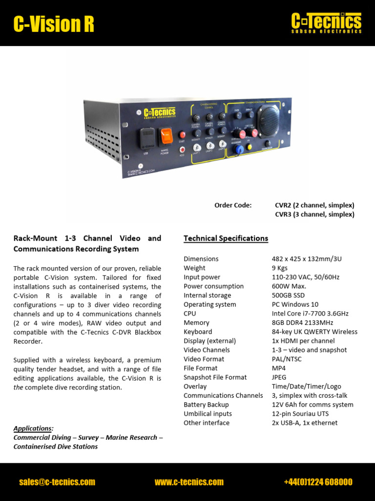 C Vision Rack | PDF