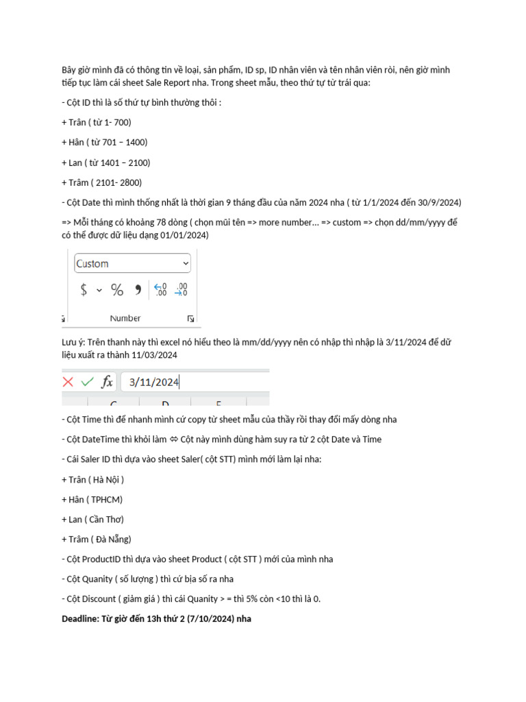 Phân Công Tìm Data Cho BTN Môn THUD | PDF