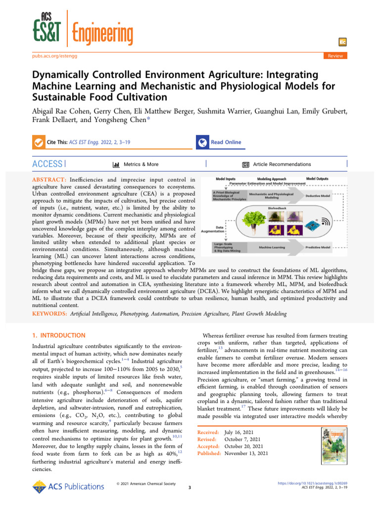 Dynamically Controlled Environment | PDF