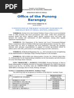 Barangay Draft Ordinance On Road Clearing 1 | PDF