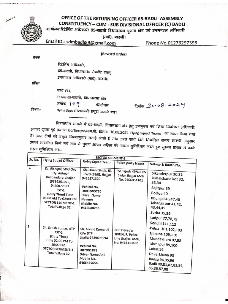 FST Revised Order-1 | PDF
