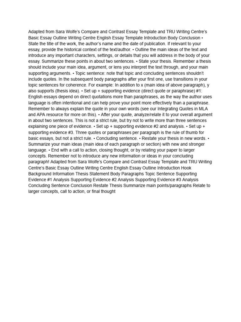 English Essay Writing Guide | PDF | Essays | Paragraph