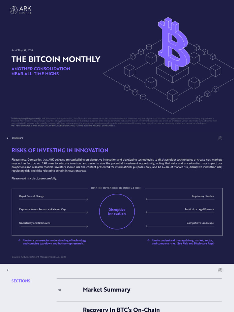The Bitcoin Monthly (May, 2024) | PDF | Cryptocurrency | Bitcoin