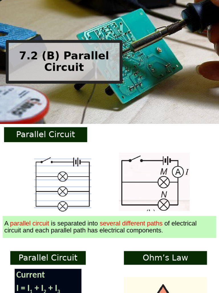 7.2 (B) Parallel Circuit | PDF