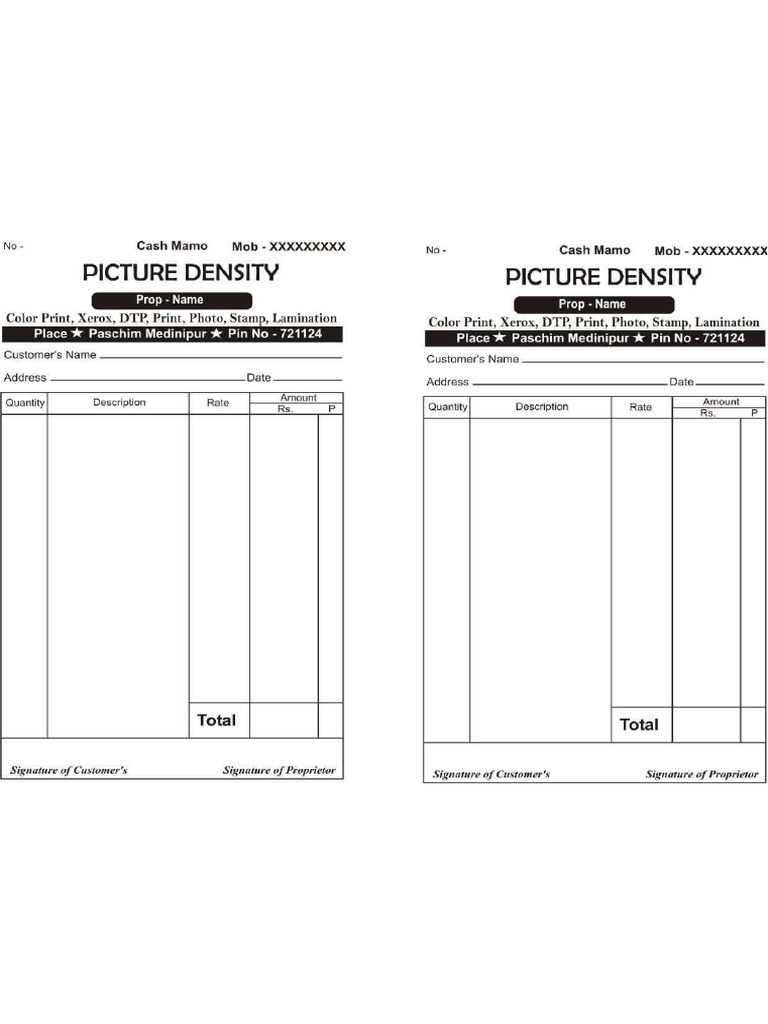 xerox-shop-bill-book-matter | PDF