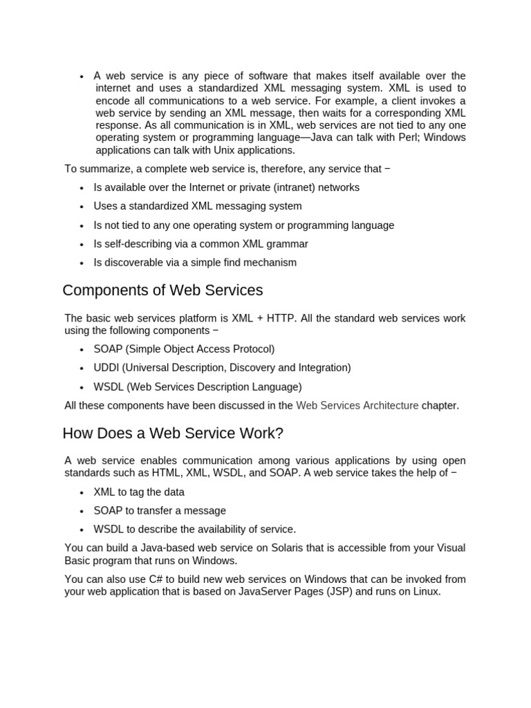Web Service | PDF