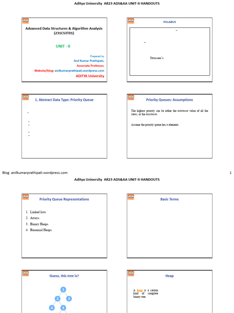 Unit2 Handout - PDDF | PDF