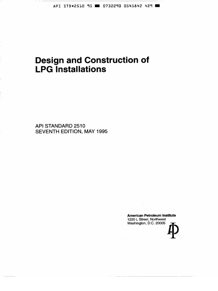 API-2510-design-and-construction-of-lpg-installations-pdf-free 1 | PDF