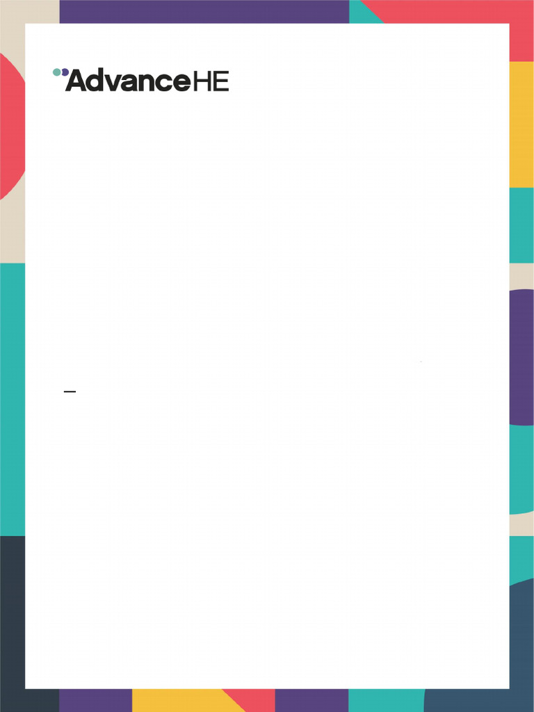 Advance HE Governance Effectiveness Framework | PDF