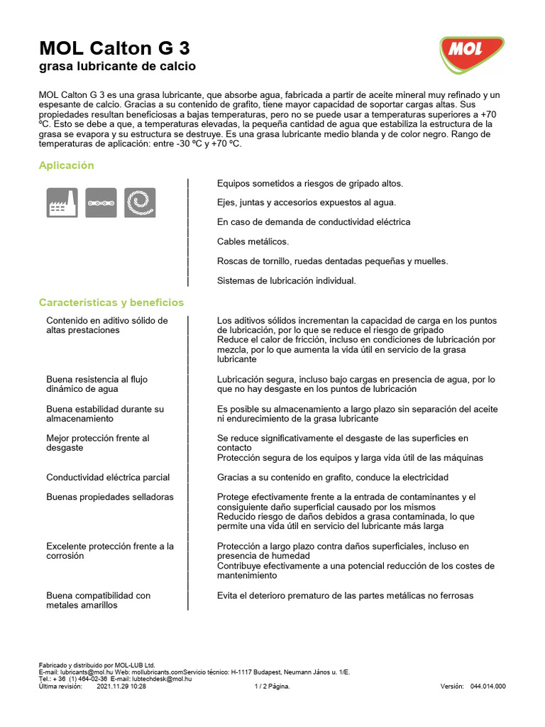 FT - MOL Calton G 3 (211129) - P - ESP | PDF