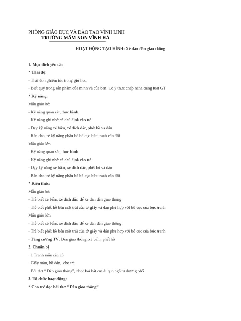 Xe dan den giao thong | PDF