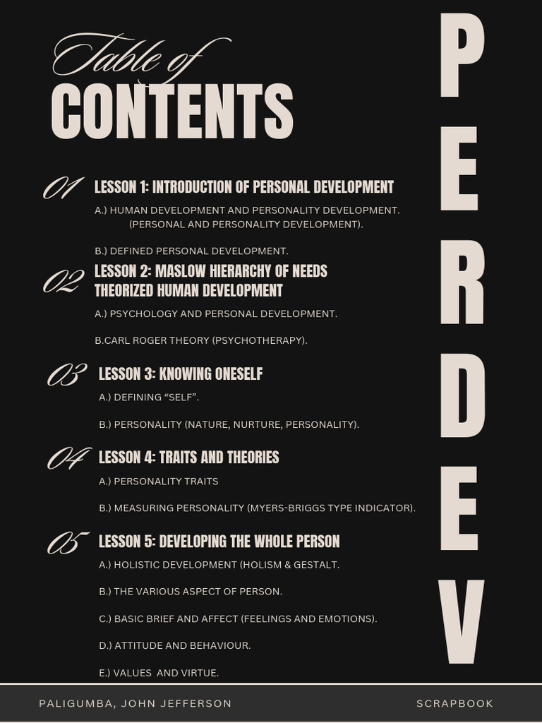 Table of Contents 2 | PDF