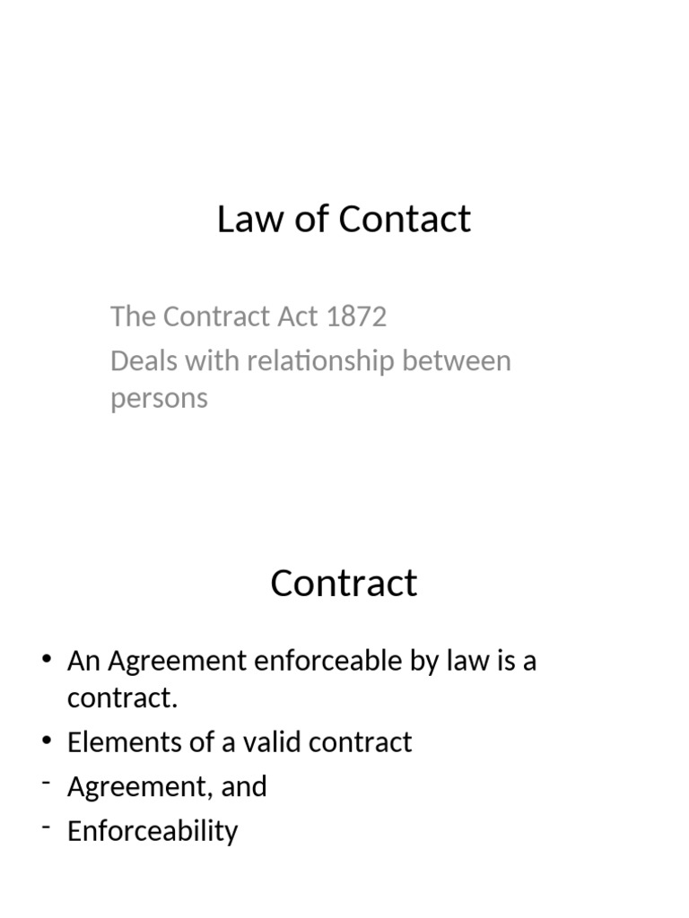 Understanding Contract Law Basics | PDF | Offer And Acceptance | Politics