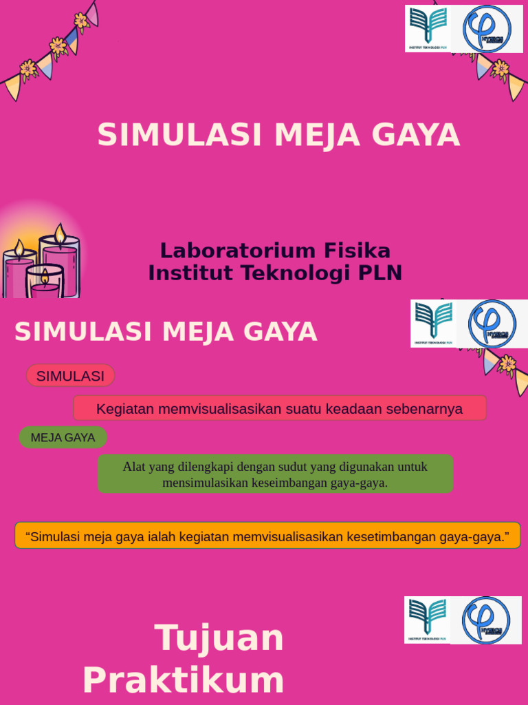 Modul 2 Simulasi Meja Gaya | PDF