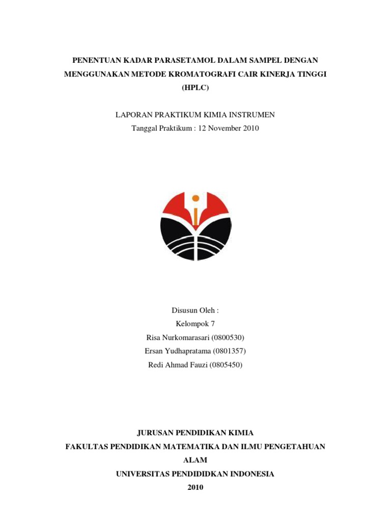 Prinsip HPLC ++ | PDF
