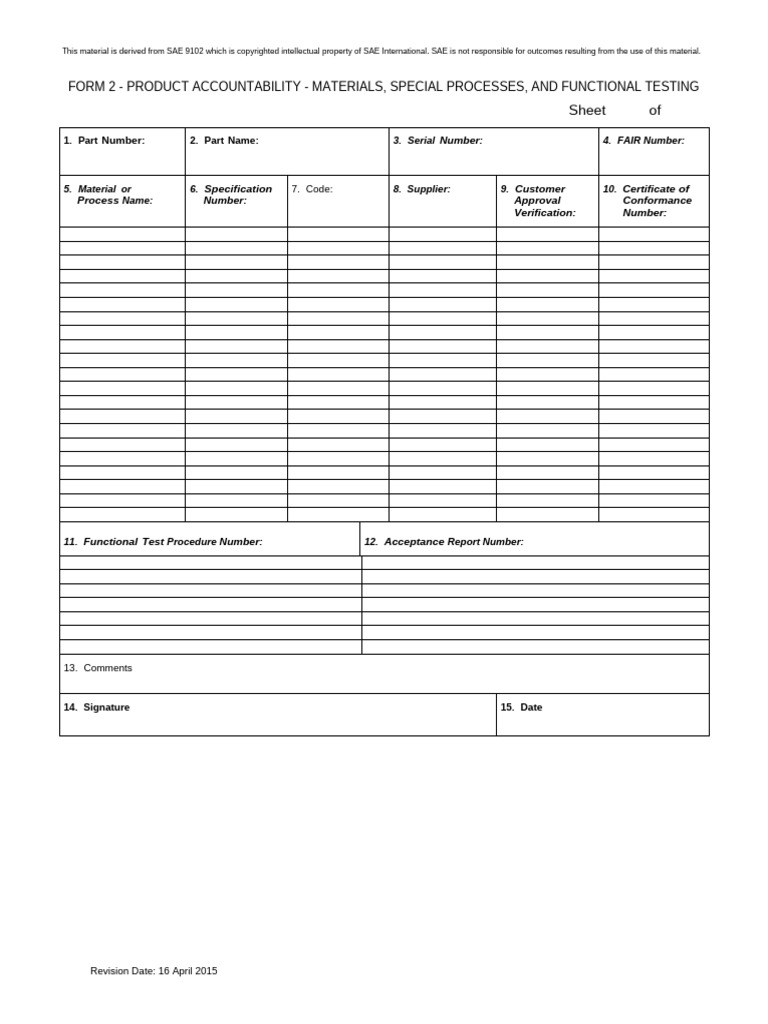 9102 Form 2 | PDF