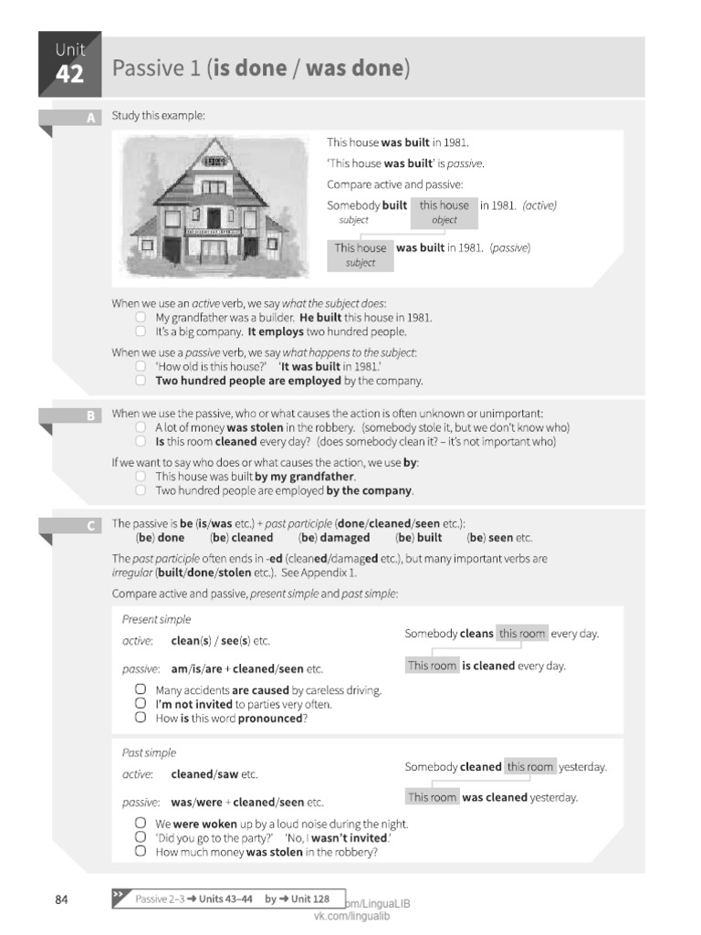 Passive Voice | PDF