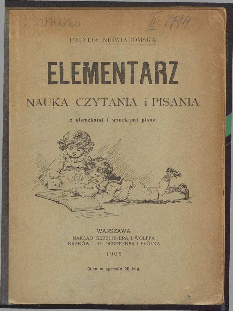 Elementarz Nauka Czytania I Pisania Z Obrazkami I | PDF