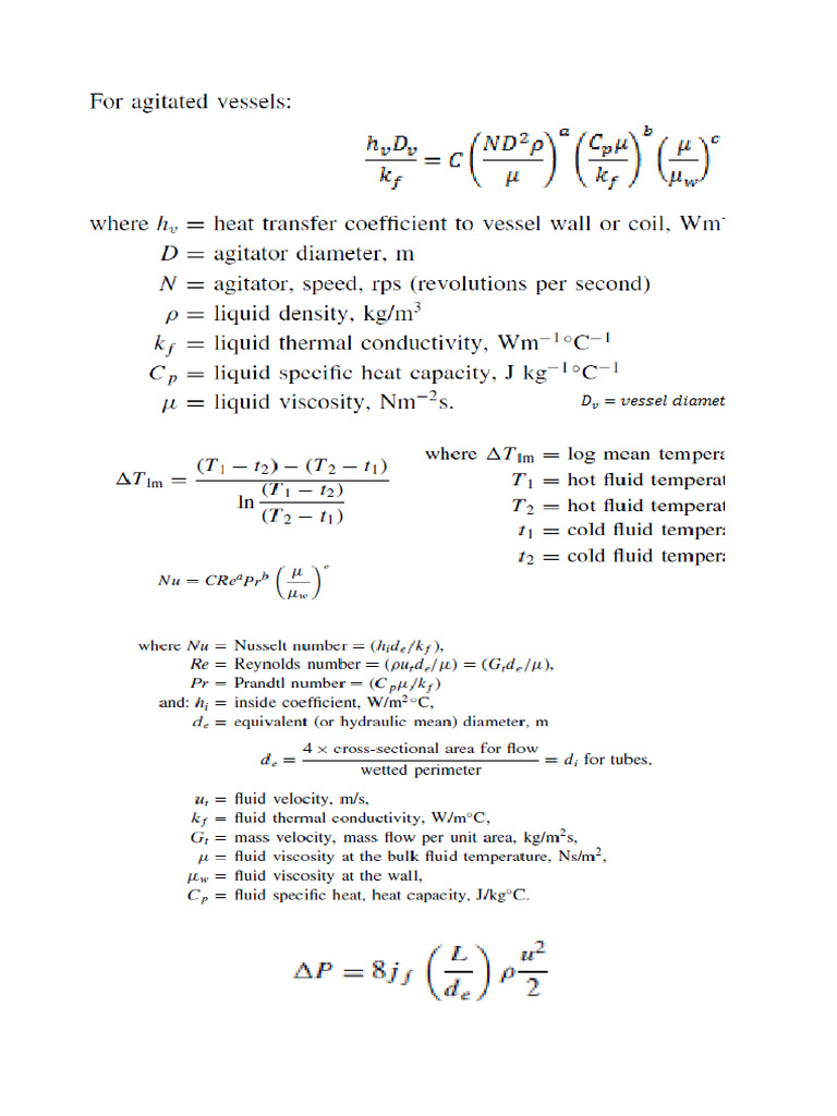 Coil Calculation Agitator Pdf