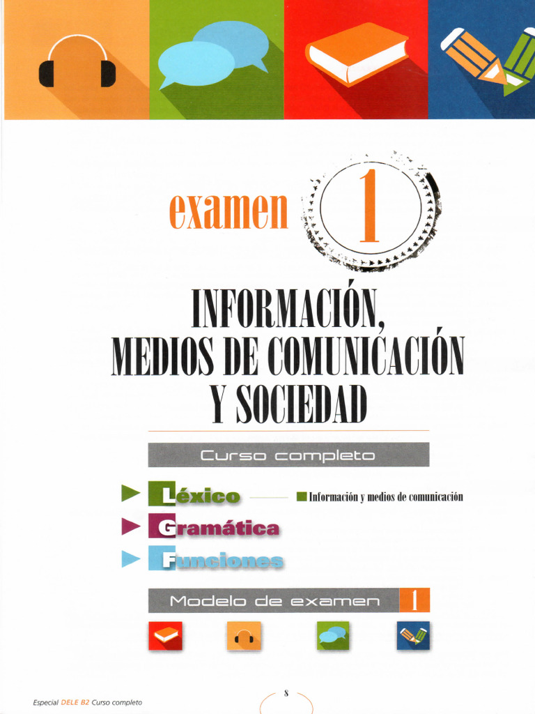 DELE. Examen 1 | PDF